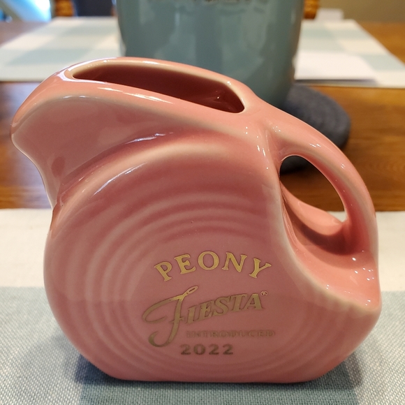 Fiesta | Dining | Fiesta Peony 54th Color Mini Disc Pitcher | Poshmark